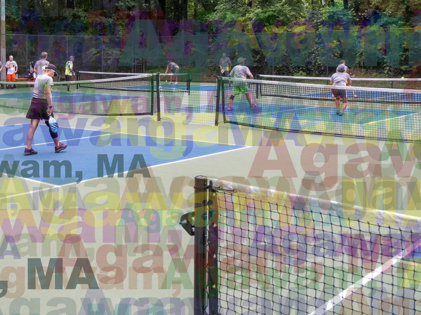Agawam Pickleball Courts & Local Community